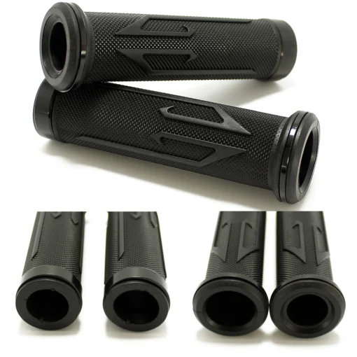 7/8" (22mm) Motorcycle Handlebar Grip Set for Swift Motor Co. Lucky ...